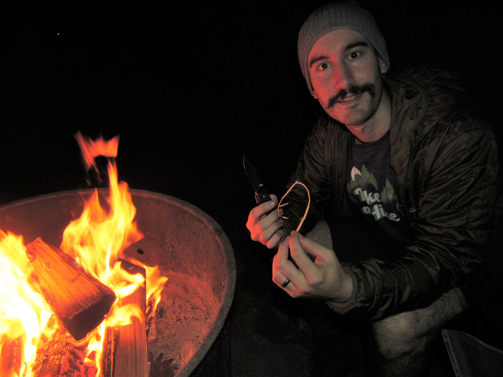 How to easily start a campfire with just 1 match – Nest & Nature